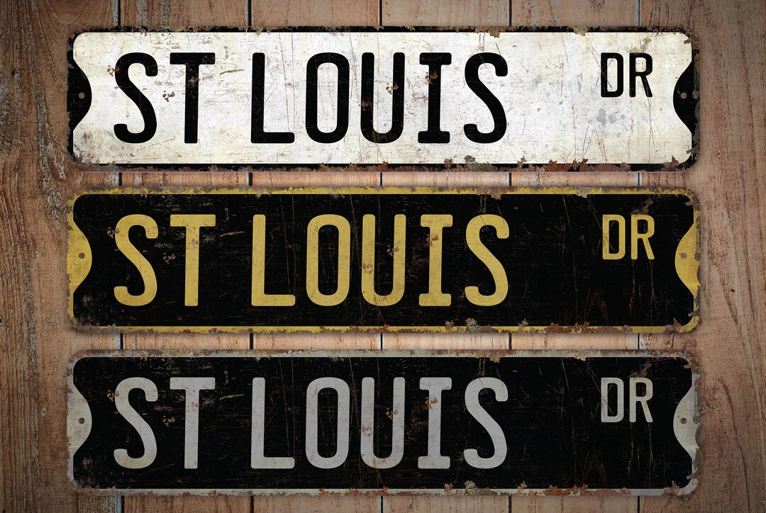 St Louis Sign - St Louis Gift - St Louis Native - USA City - St Louis ...