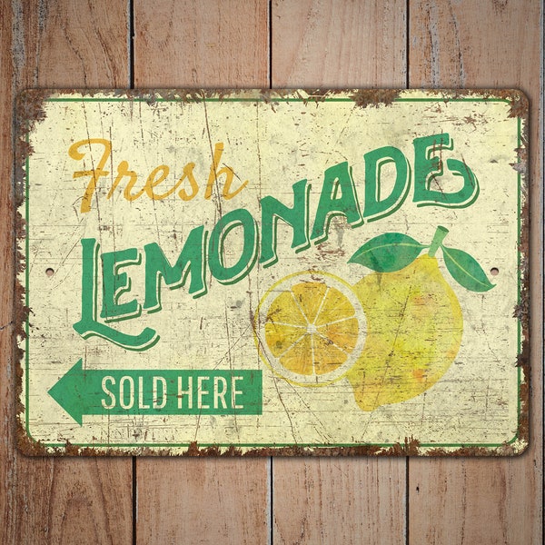 Lemonade Sign - Etsy