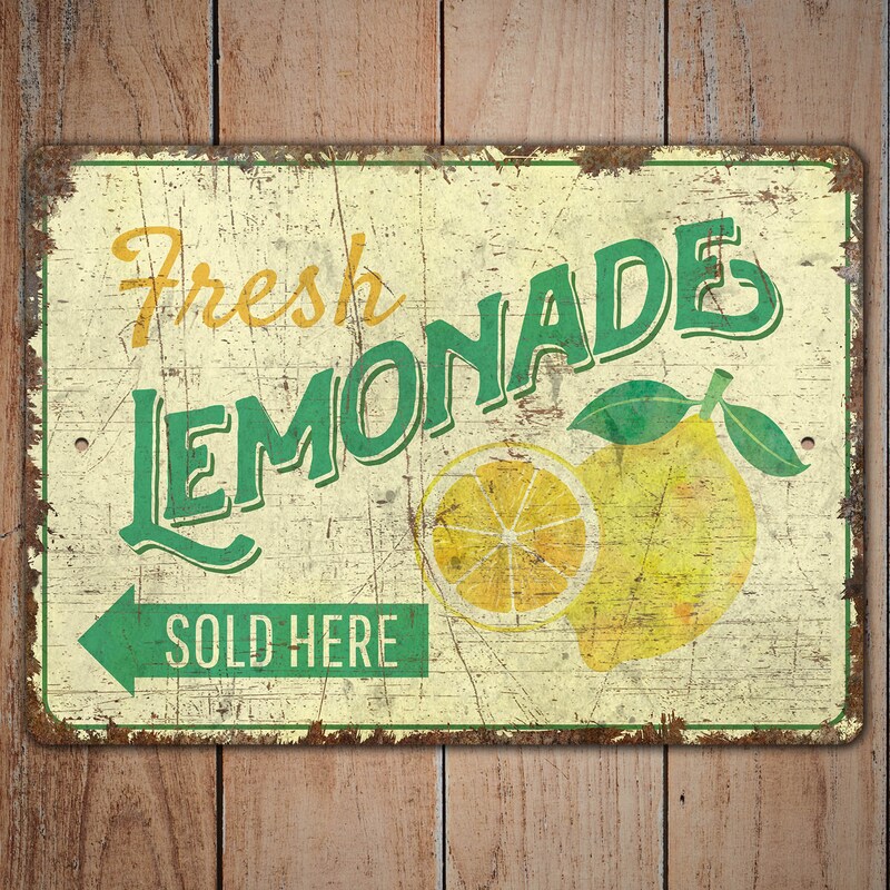 Lemonade Sign - Etsy