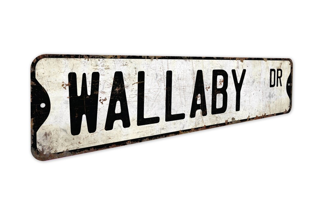 Wallaby - Wallaby Sign - Wallaby Decor - Wallaby Lover Gift - Wallaby ...