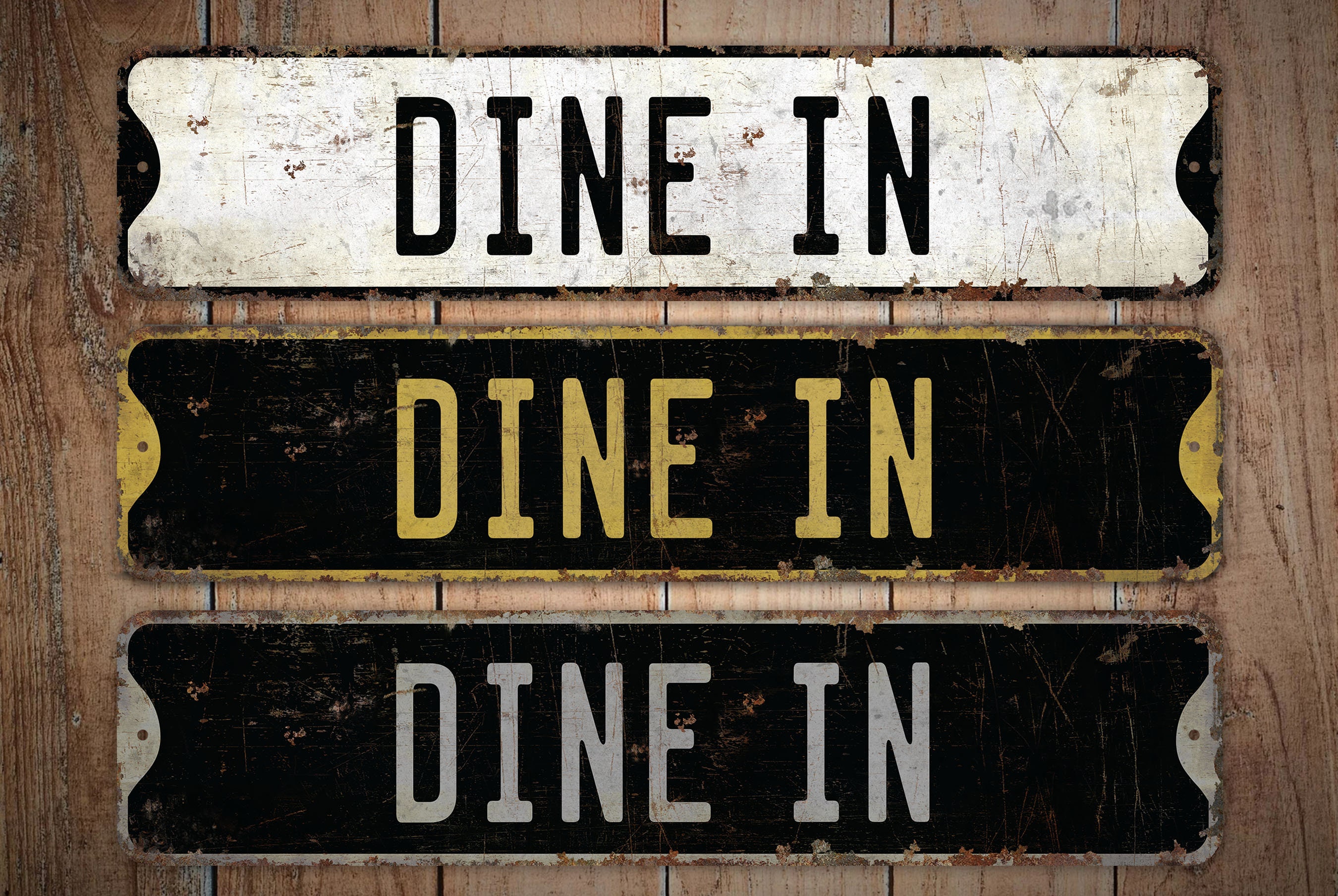 Dine in Sign Dine in Restaurant Decor Custom Restaurant - Etsy