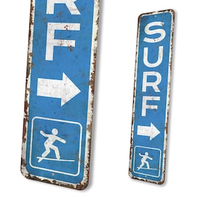 Surf Sign - Surf Game Sign - Surfing Sign - Beach Sign - Beach Lover ...