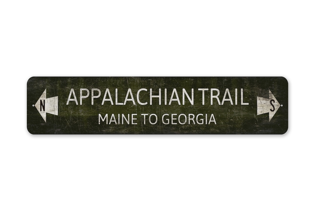 Appalachian Trail Sign - Appalachian Trail Arrow - Appalachian Arrow ...