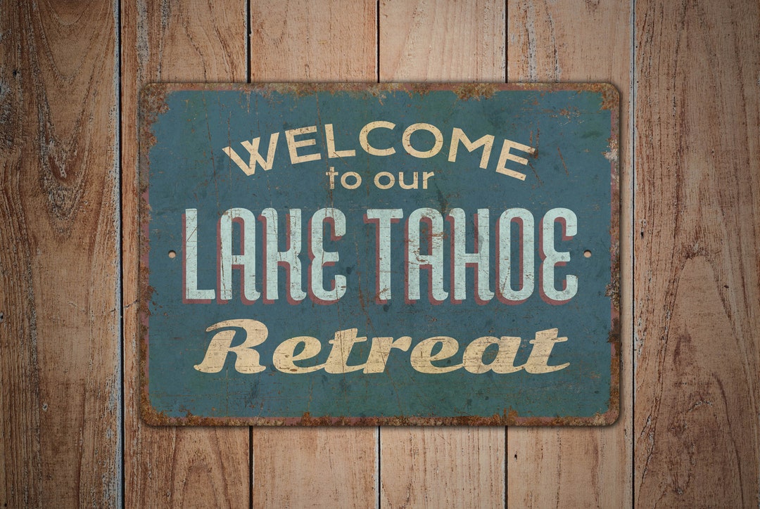 Lake Tahoe Retreat - Lake Tahoe - Lake Retreat Decor - Lake Retreat ...