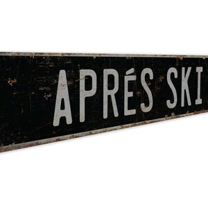 Apres Ski Sign - Apres Ski - Apres Ski Decor - Custom Apres Ski ...