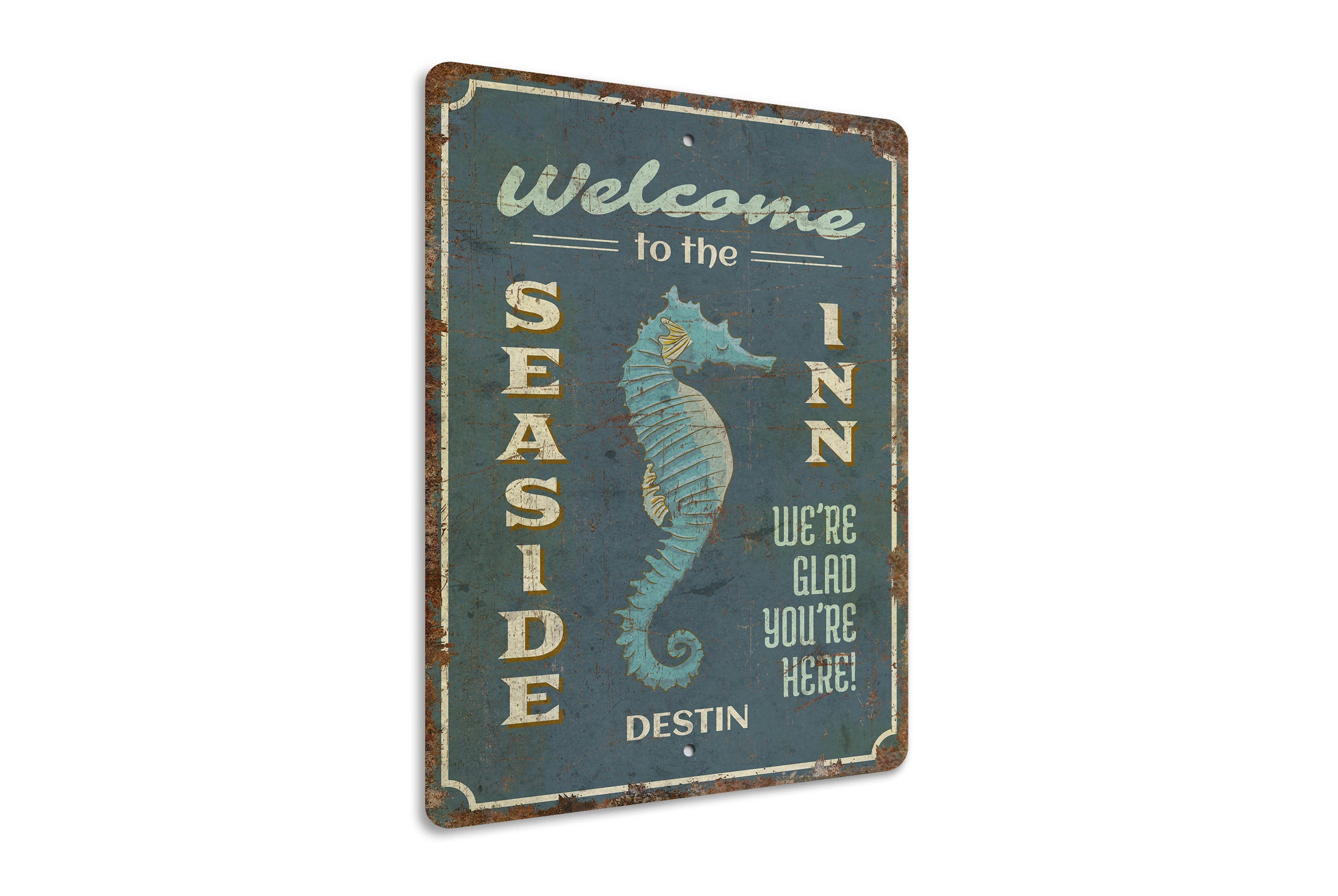 Seaside Inn Sign - Seaside Inn Decor - Seaside Inn - Beach Inn Sign ...