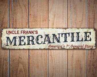 General Store Dry Goods Textiles & More Sign Personalized - Etsy