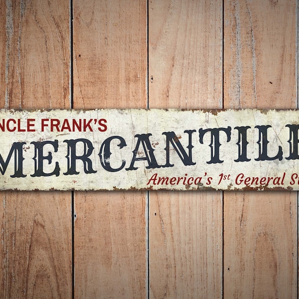 Mercantile Sign - Etsy