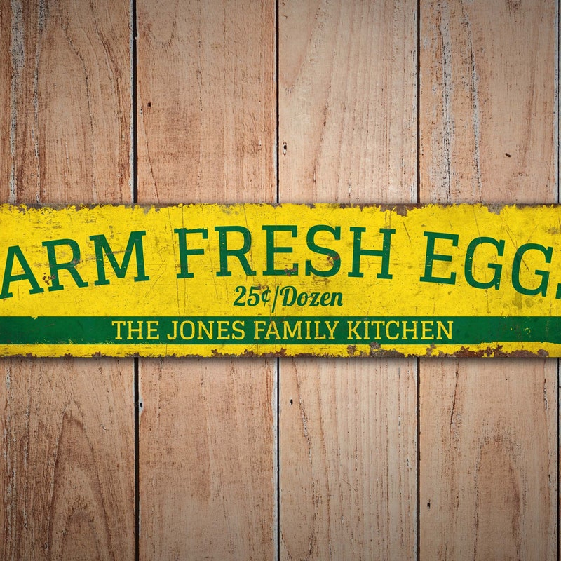 Farm Fresh Eggs Sign - Etsy