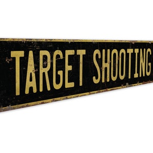 Target Shooting - Target Shooting Sign - Target Game Sign - Shooting ...