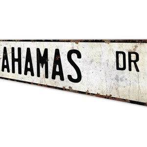 Bahamas - Bahamas Sign - Bahamas Decor - Vintage Style Sign - Custom ...
