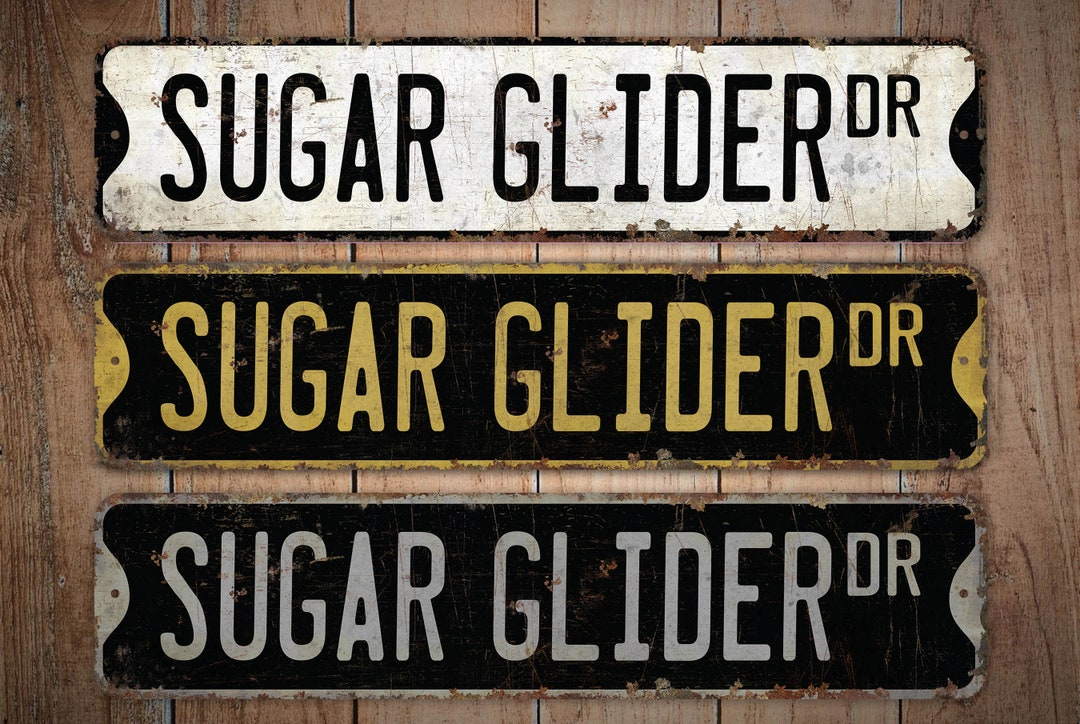 Sugar Glider - Sugar Glider Sign - Sugar Glider Decor - Sugar Glider ...