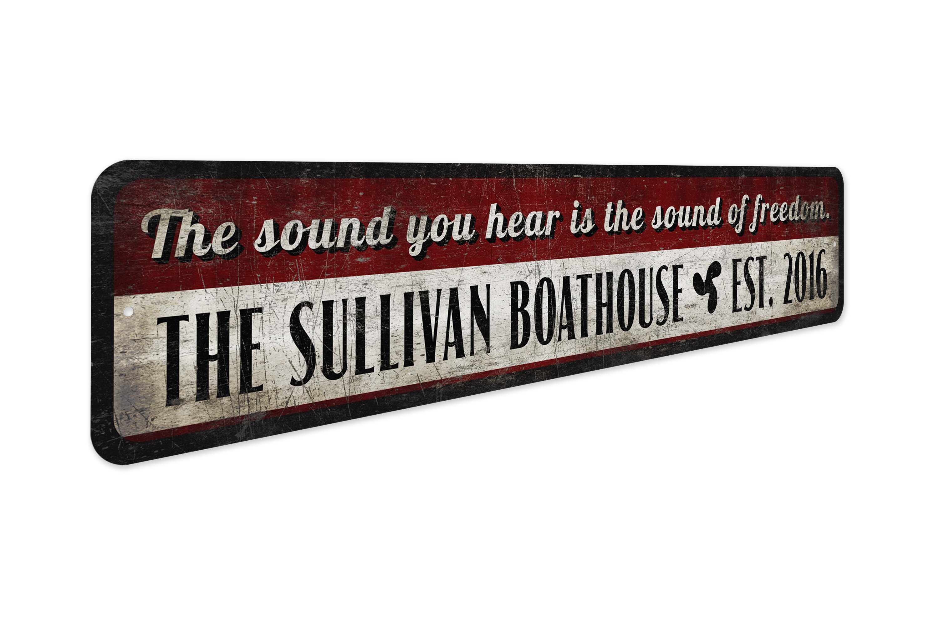 Boat House Sign - Custom Boat House - Lake Boat House - Boat House EST ...