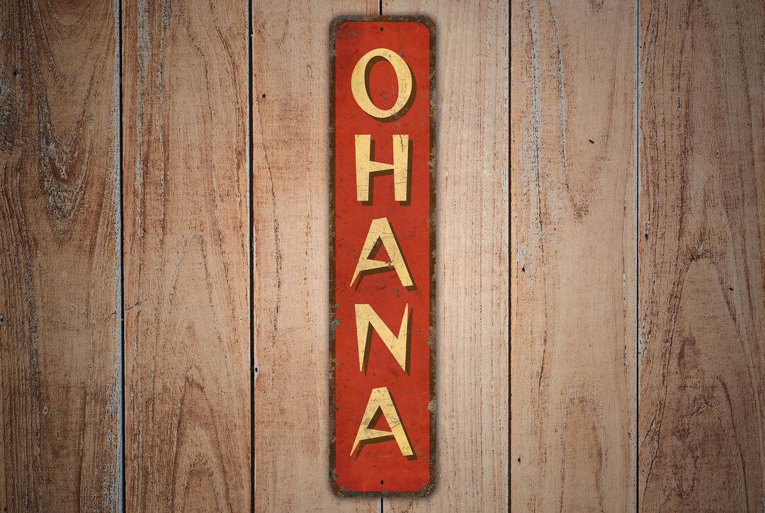Ohana Sign - Hawaii Family Sign - Beach House Sign - Beach Lover Gift ...