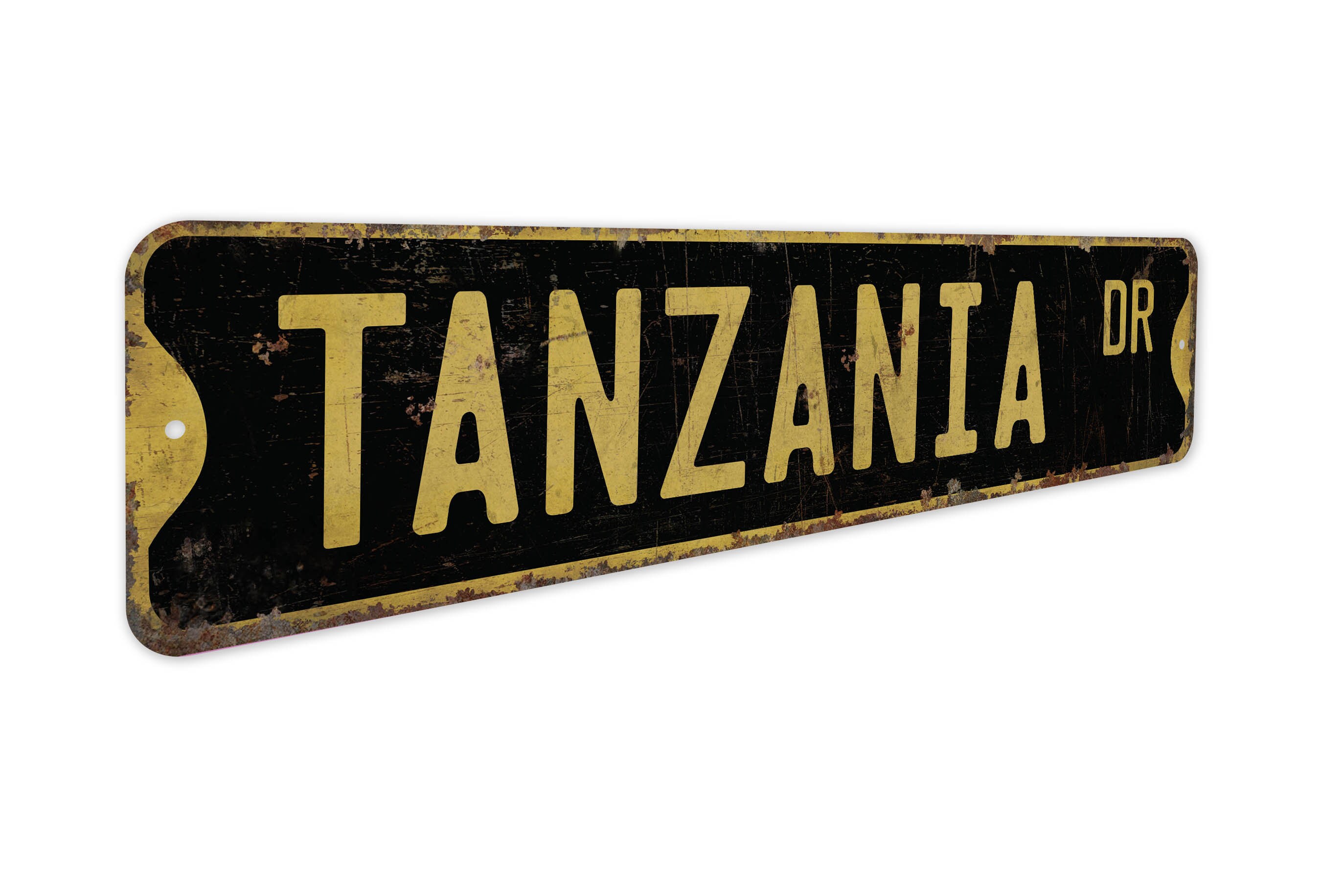 Tanzania Tanzania Sign Tanzania Decor Vintage Style Sign - Etsy