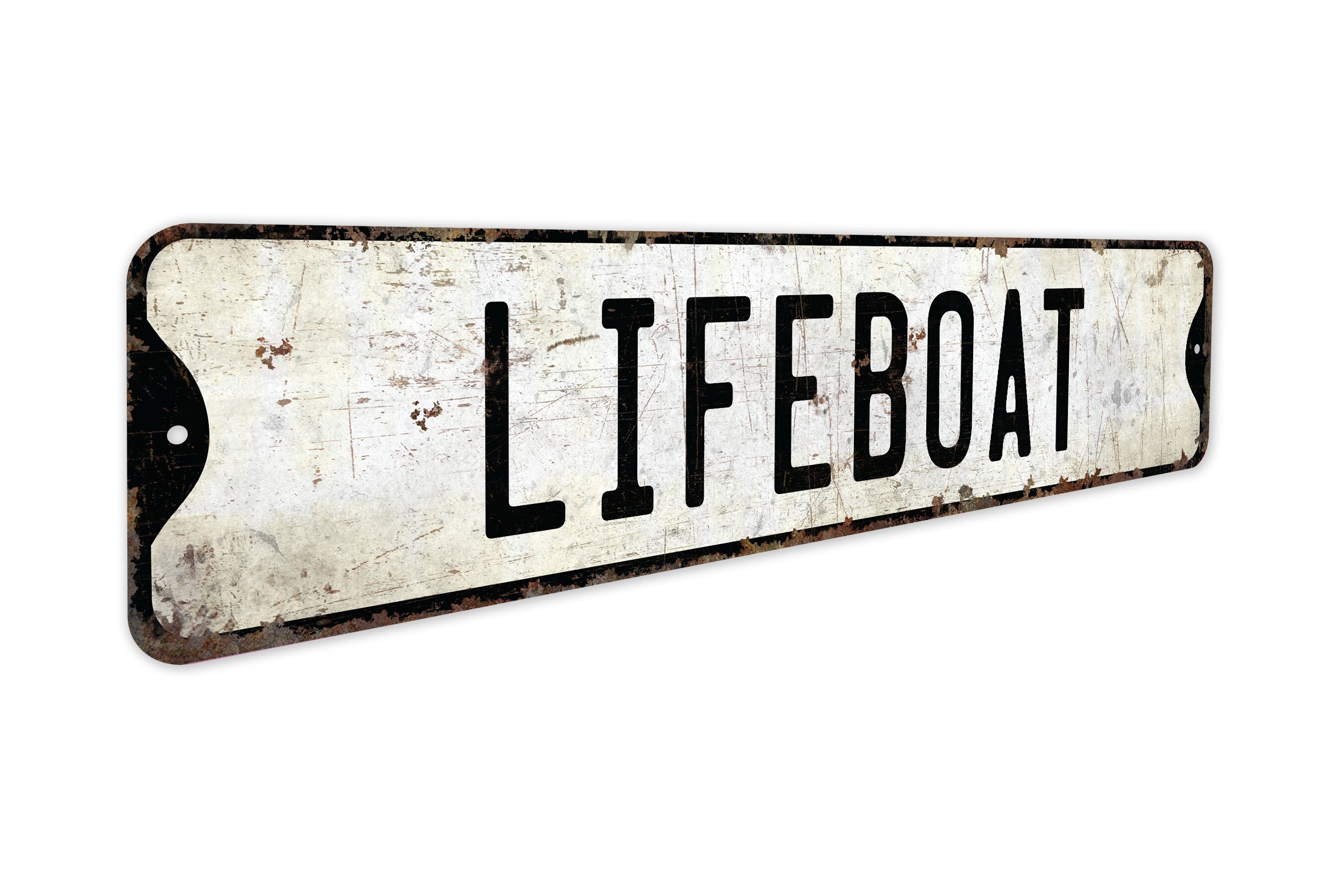 Lifeboat Lifeboat Sign Lifeboat Decor Vintage Style Sign | Etsy