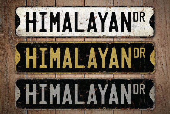 Himalayan Sign Himalayan Cat Sign Himalayan Cat Decor - Etsy