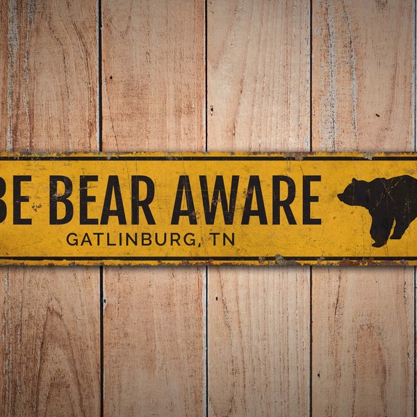 Beware of Bears Sign - Etsy