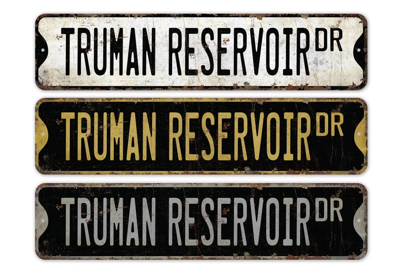 Truman Reservoir - Truman Reservoir Sign - Reservoir Sign - Reservoir ...