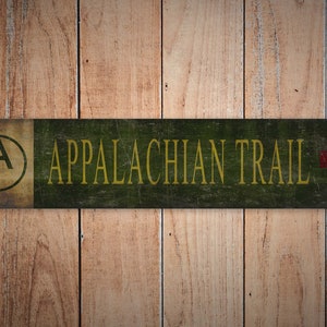 Appalachian Trail Sign - Appalachian Trail Decor - Appalachian Trail ...