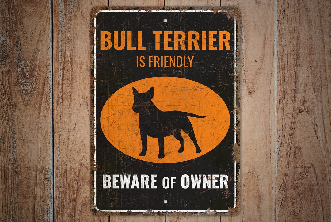 Beware of Dog Sign - Dog Guard Sign - Beware of Owner Sign - Dog Lover ...