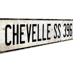 Chevelle SS 396 - Chevelle SS 396 Sign - Chevelle Owner - Classic Car ...