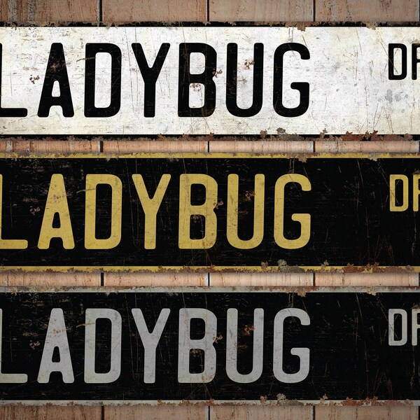 Ladybug Crossing Sign - Etsy