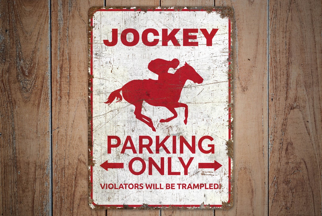 Jockey Parking - Jockey Parking Sign - Jockey Parking Only - Parking ...