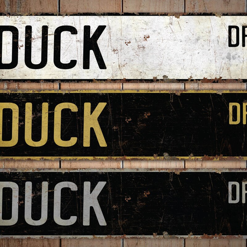 Duck Signs - Etsy
