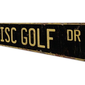 Disc Golf - Disc Golf Sign - Disc Golf Game - Disc Golf Decor- Custom ...