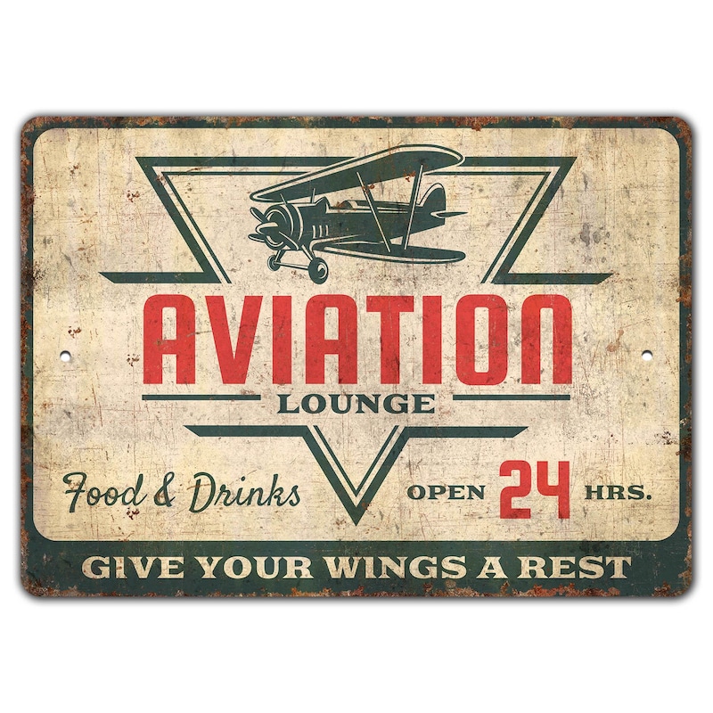 Aviation Vintage Decor - Etsy