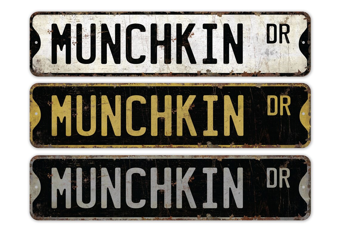 Munchkin Dr Munchkin Sign Munchkin Sign Decor Munchkin - Etsy