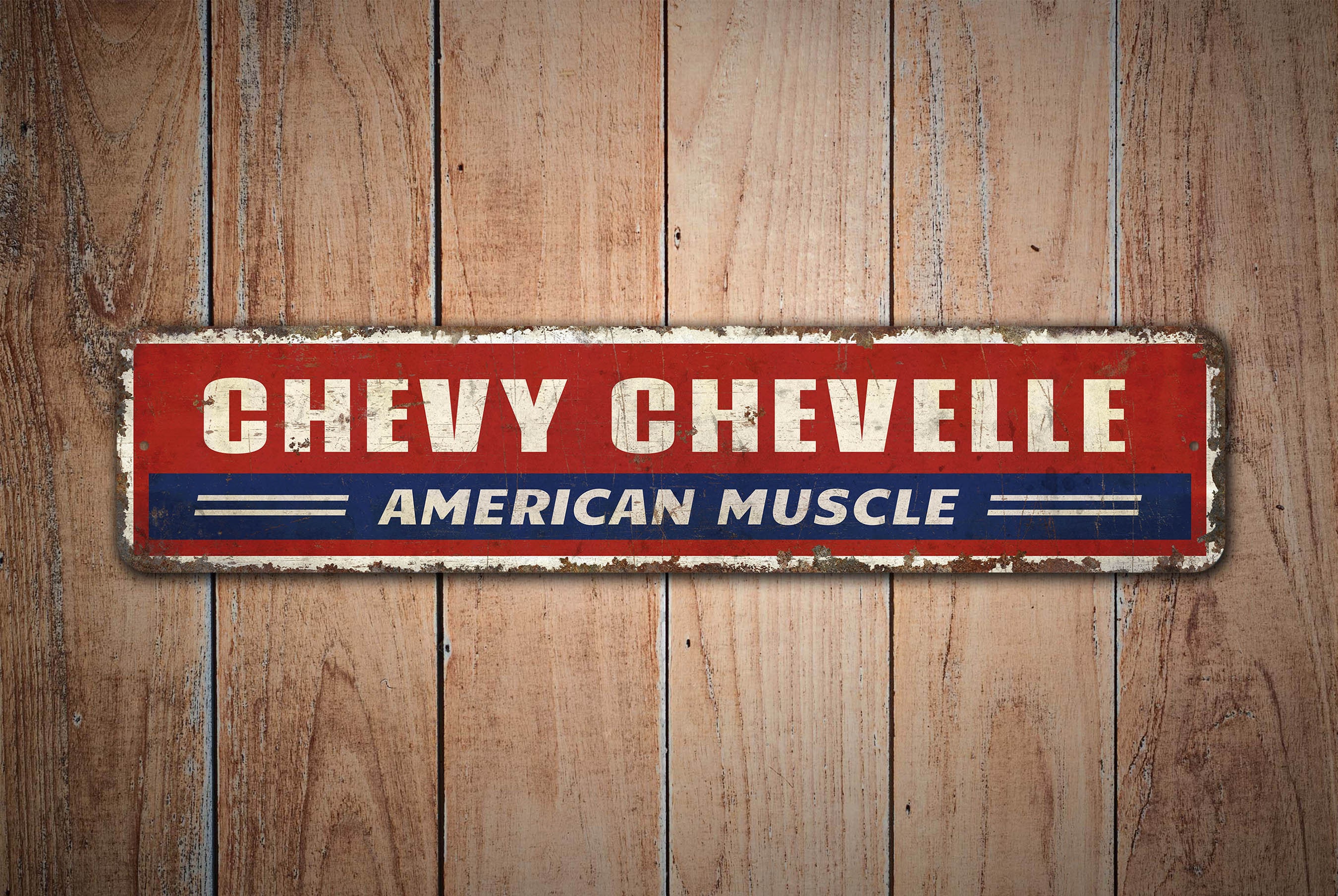 Chevy Chevelle - American Muscle Sign - Chevy Chevelle Sign - American ...