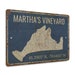 Martha's Vineyard Vineyard Sign Vineyard Decor Island Sign Island Decor ...
