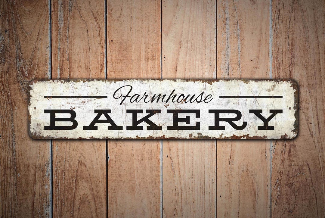 Farmhouse Bakery - Farmhouse Bakery Sign - Bakery Sign - Bakery Decor ...
