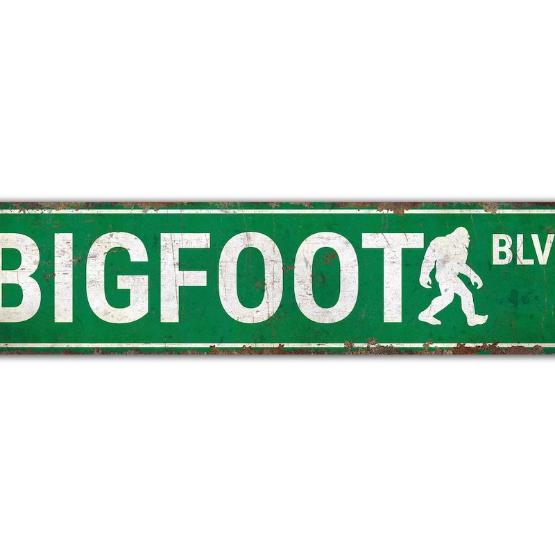 Bigfoot Outdoor Sign - Etsy