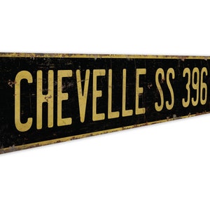 Chevelle SS 396 - Chevelle SS 396 Sign - Chevelle Owner - Classic Car ...