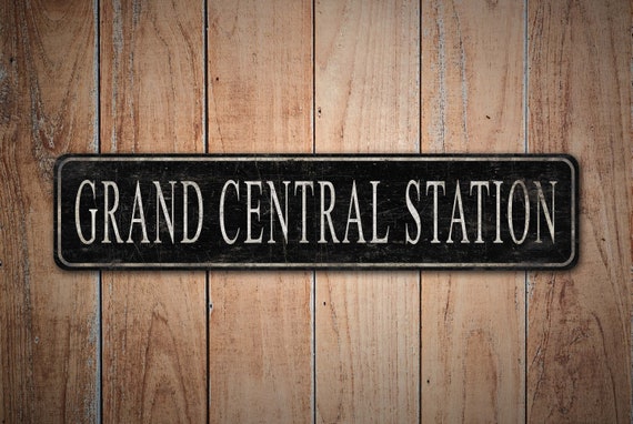 Grand Central Station Grand Central Sign Grand Central | Etsy