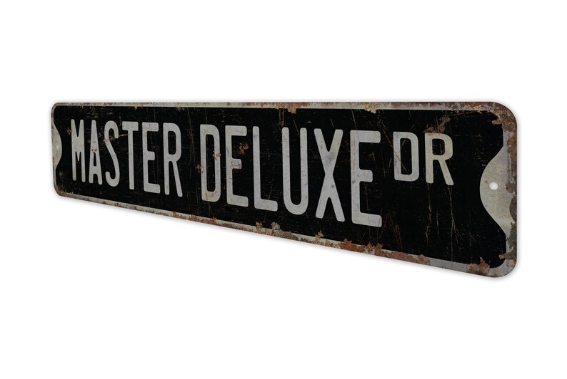 Master Deluxe - Master Deluxe Sign - Master Deluxe Decor - Custom ...