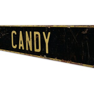 Candy Candys Sign Candy Bar Sign Candy Bar Decor Custom Candy Bar ...
