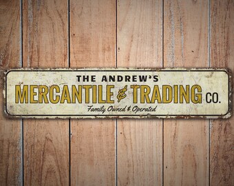 General Store Dry Goods Textiles & More Sign Personalized - Etsy