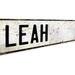 Leah Name Sign - Girls Name Sign - Kids Name Sign - Home Decor ...
