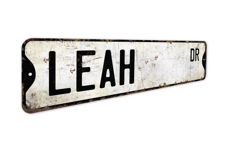 Leah Name Sign - Girls Name Sign - Kids Name Sign - Home Decor ...