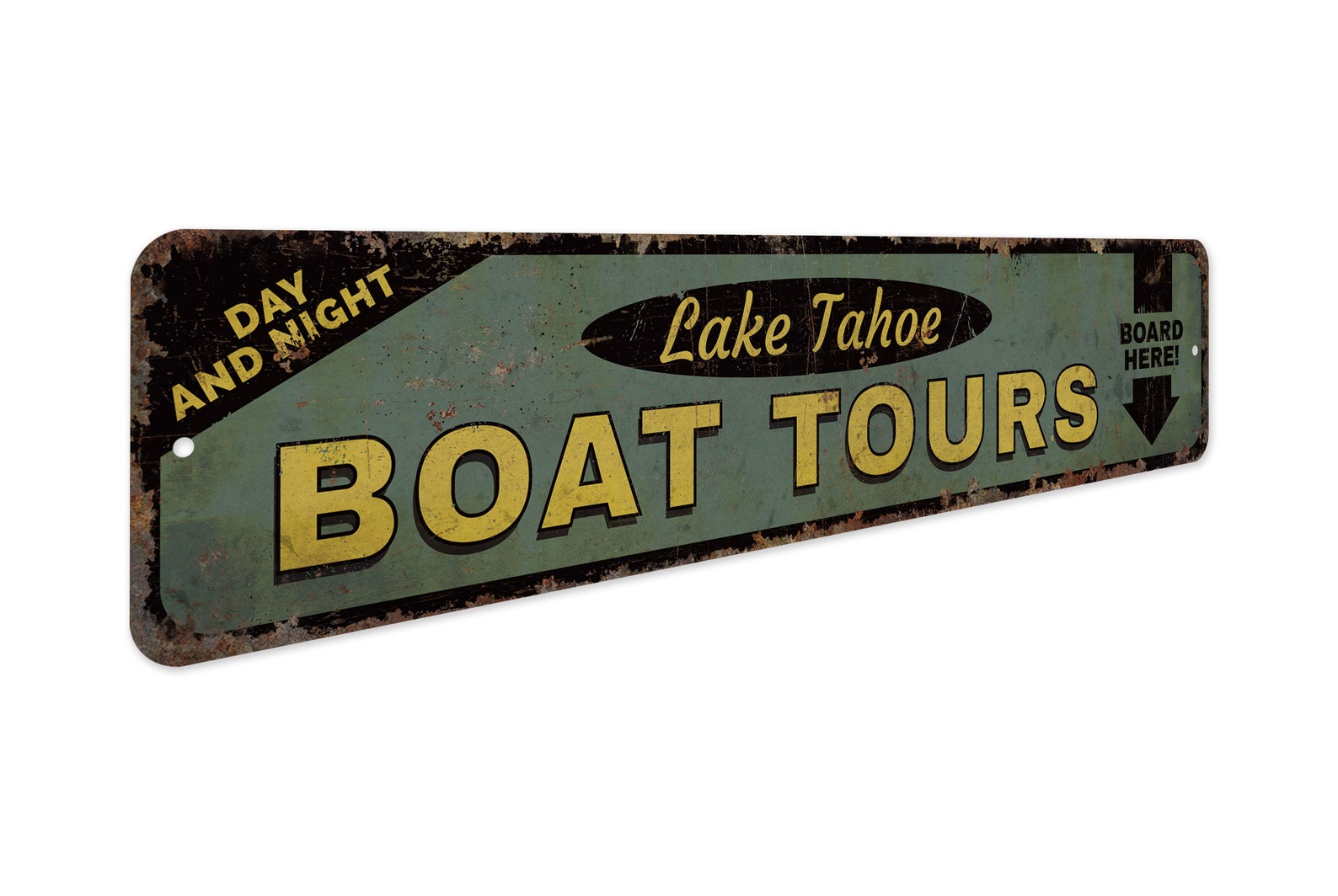Boat Tours Sign - Boat Tours Decor - Custom Boat Tour - Vintage Style ...