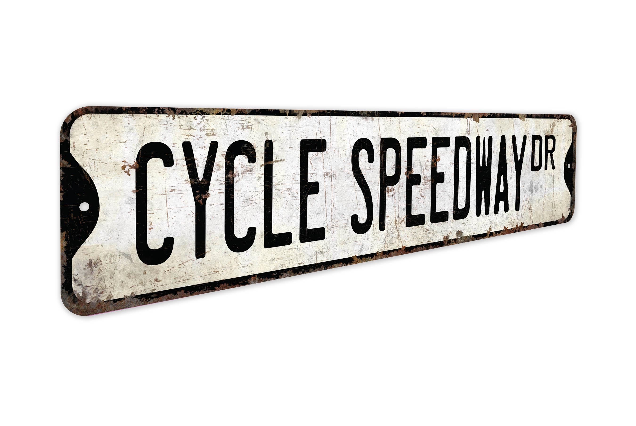 Cycle Speedway - Cycle Speedway Sign - Speedway Game - Cycle Speedway ...
