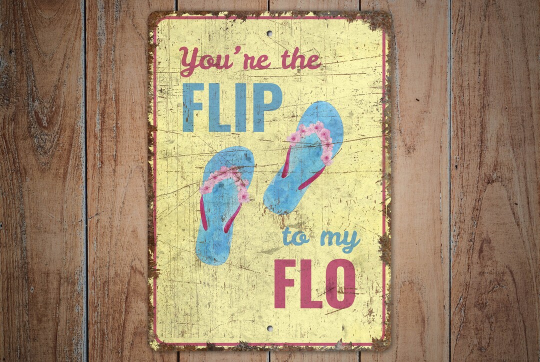 Flip Flop Sign - Beach House Sign - Flip Flop Decor - Beach House Decor ...