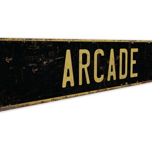 Arcade - Arcade Sign - Arcade Decor - Custom Arcade - Arcade Party Sign ...