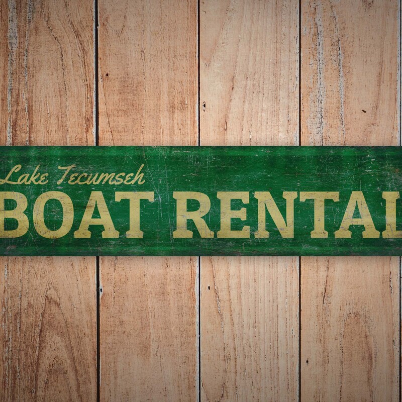 Boat Rental Sign - Etsy