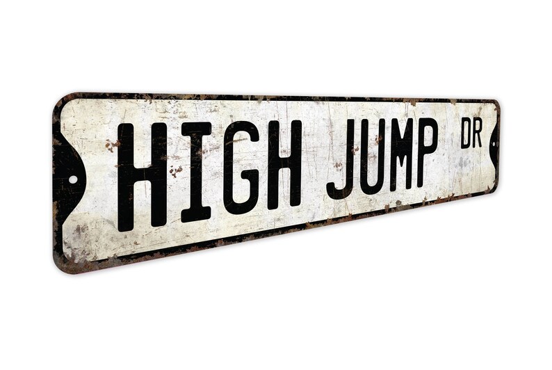 High Jump High Jump Sign High Jump Game High Jump Decor - Etsy
