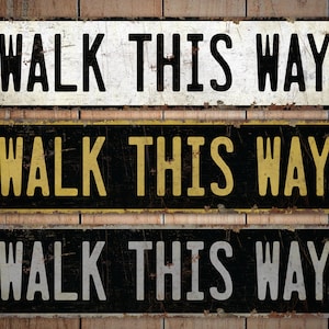 This Way Sign - Etsy